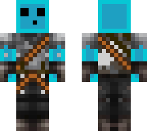 Blue Slime warrior | Minecraft Skin
