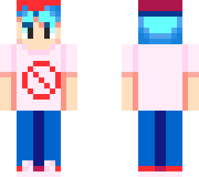 Boyfriend - FNF | Minecraft Skin