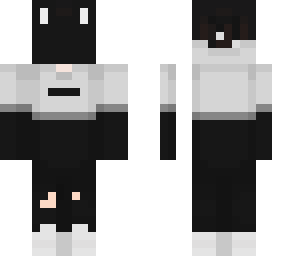 bunny mask boy | Minecraft Skin