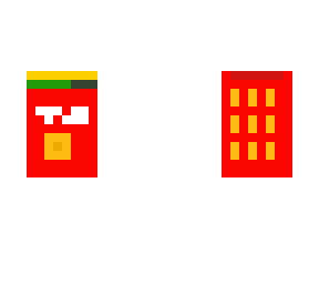 Cheez it Box | Minecraft Skin