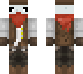 Cowboy Ghost | Minecraft Skin