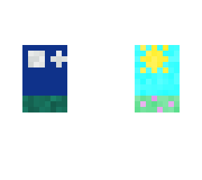 day and night | Minecraft Skin