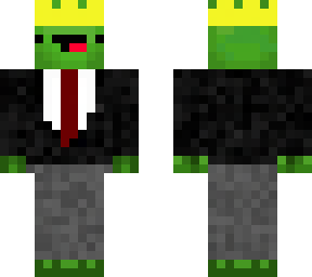 derp turtle v2 with a suit beter | Minecraft Skin