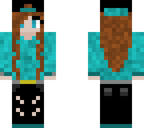 girl with baseball cap | Minecraft Skin