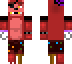 glamrock foxy | Minecraft Skins