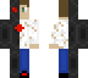 Half Robot Half Human (Robbie) | Minecraft Skin