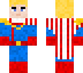 Homelander Minecraft Skins