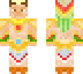 Aztec Warrior Minecraft Skins