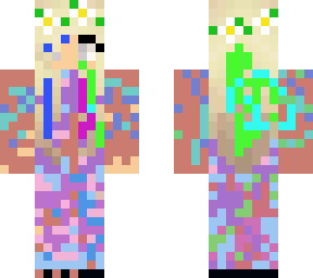 Messy girl | Minecraft Skin