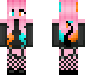 Pink demon 2 | Minecraft Skin