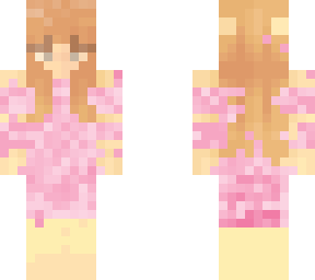 pink dress | Minecraft Skin