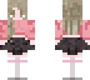 Pink Gamer Girl | Minecraft Skin