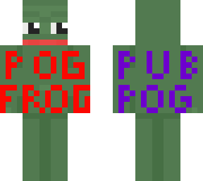 pog frog | Minecraft Skin
