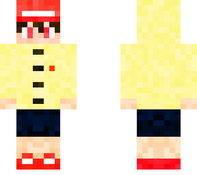 Pokemon Trainer Boy | Minecraft Skins