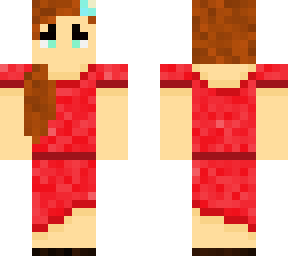 Red dress | Minecraft Skin