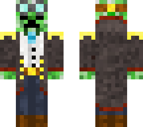 steampunk creeper | Minecraft Skin