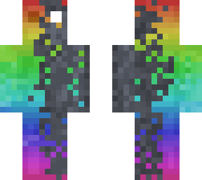 Withered Corrupt RGB Slime | Minecraft Skin