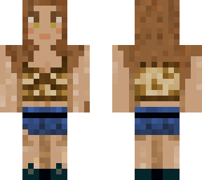 Y2K leopard print | Minecraft Skin