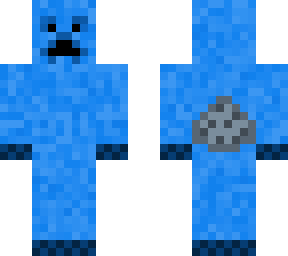 Blue Creeper | Minecraft Skins