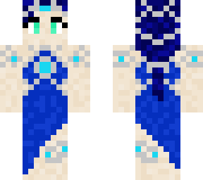 Blue Goddess | Minecraft Skin