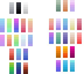 Color palette :3 | Minecraft Skin