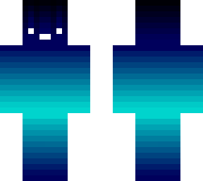 cool blue gradient | Minecraft Skin