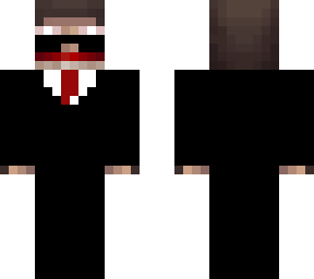 Cymbal-banging monkey in a suit | Minecraft Skin