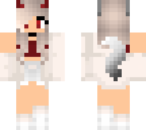 demon wolf girl | Minecraft Skins