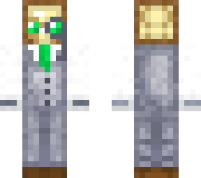 Foolish Suit + monocle | Minecraft Skin