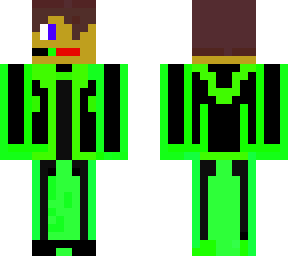 green gamer | Minecraft Skin