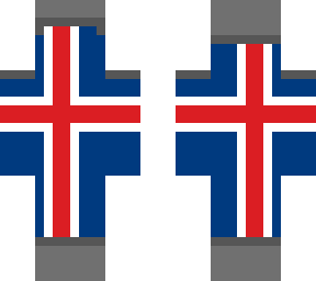 ICELAND FLAG | Minecraft Skin