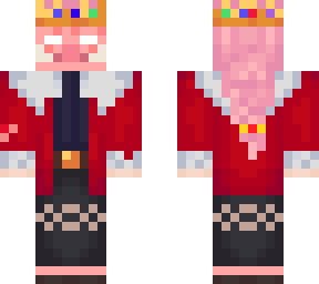 Sad-ist Technoblade (with execution scar) | Minecraft Skin