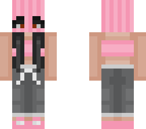 ski mask girl | Minecraft Skins