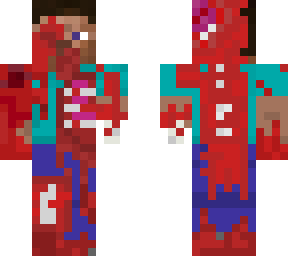 bloody steve | Minecraft Skins