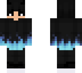Blue Flames | Minecraft Skin