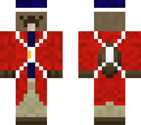 british red coat | Minecraft Skins