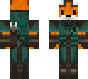 Fox Backwards | Minecraft Skin