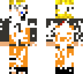 glitch killer narto | Minecraft Skin