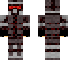 hazmat with shoulder armor | Minecraft Skin
