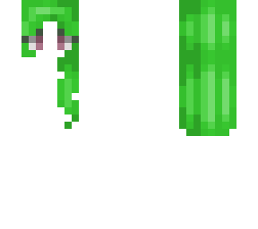 long hair w/ buns/fringe | Minecraft Skin