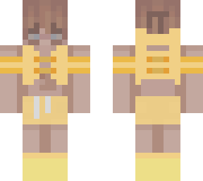 mans with a puddle jumper | Minecraft Skin