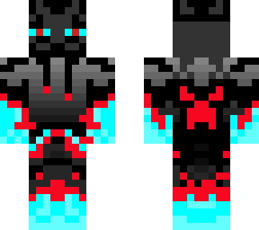 Red enderman | Minecraft Skin