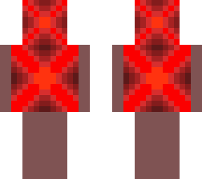 Red X | Minecraft Skin