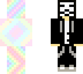 Rainbow Hacker | Minecraft Skins