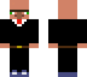 Black Villager Minecraft Skins