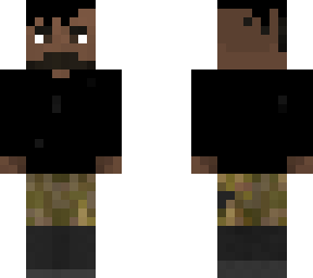 black dude | Minecraft Skin