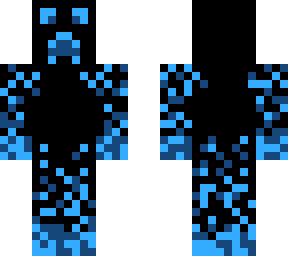 Blue Creeper | Minecraft Skins