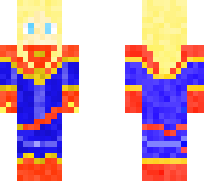 captain marvel | Minecraft Skin