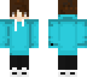 Dude in Cyan Hoodie? | Minecraft Skin