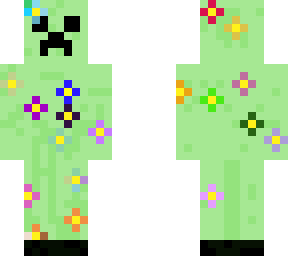 Flowers Creeper | Minecraft Skin